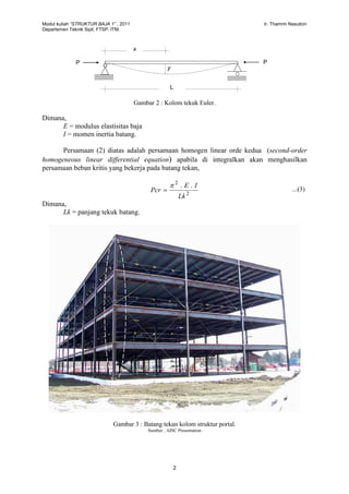 Modul 4 sesi 1 batang tekan | PDF