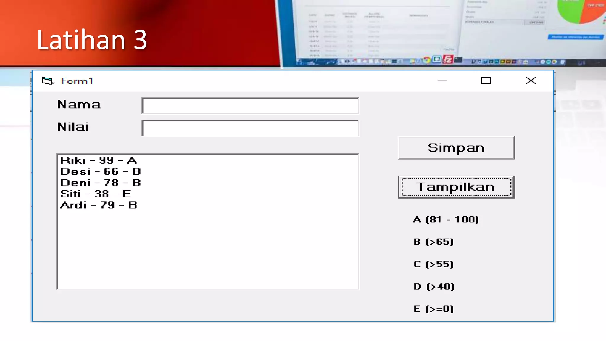 Modul 5 Array (Visual Basic) | PPTX