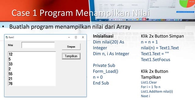 Modul 5 Array Visual Basic Ppt 