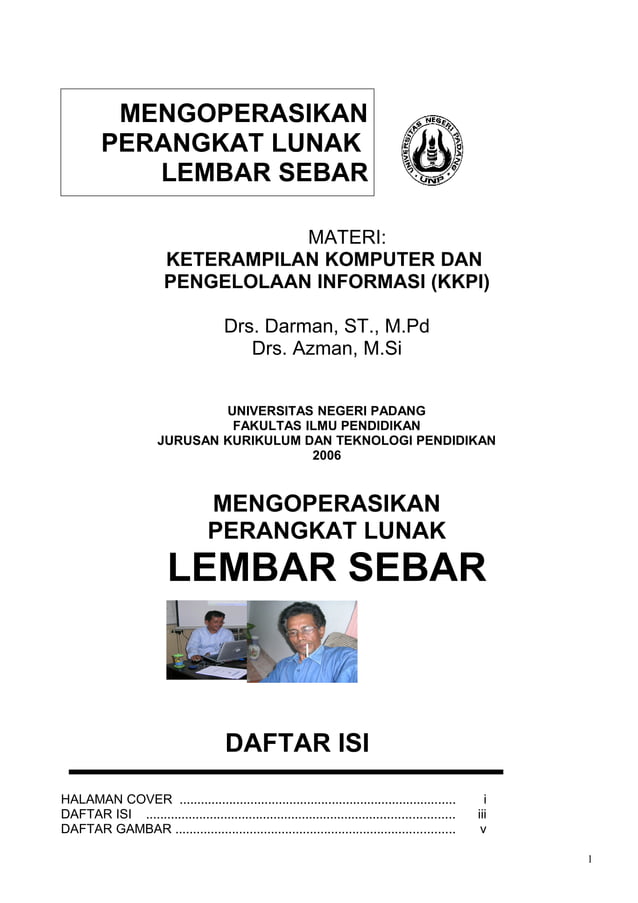 Modul 5 lembar sebar | DOC