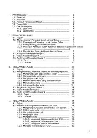 Modul 5 lembar sebar | DOC
