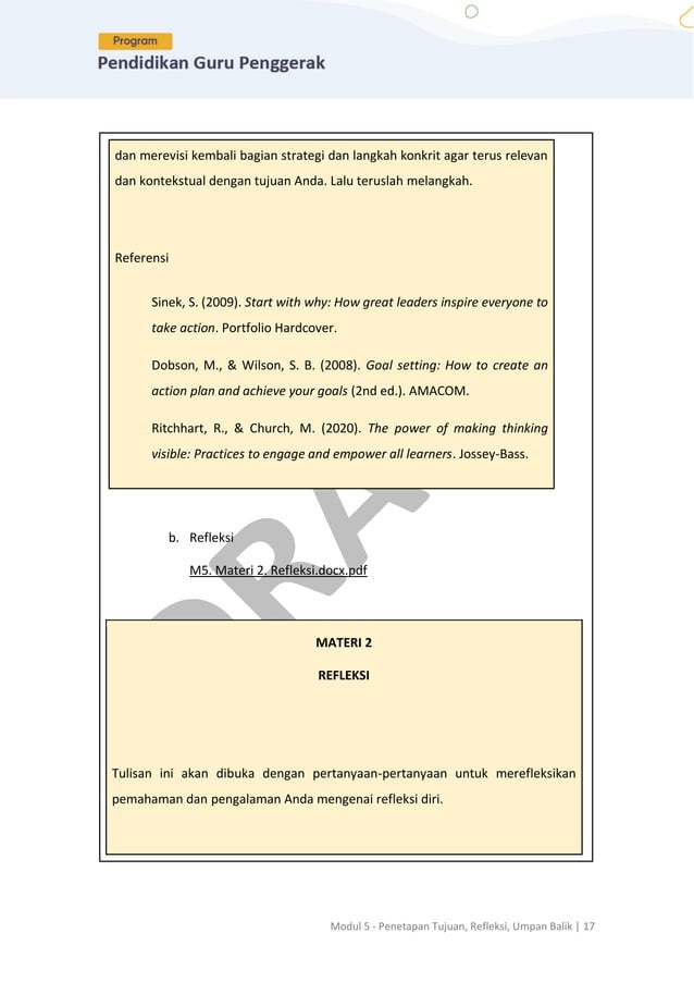 Modul 5 CPP A5 - Penetapan Tujuan, Refleksi, Umpan Balik - FINAL-1.pdf