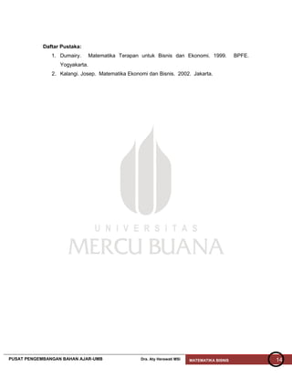 Modul 5 fungsi permintaan, fungsi penawaran dan keseimbangan pasar | DOC