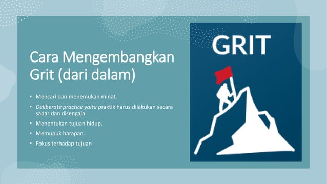 Modul 5 Growth Mindset and Grit dalam keterampilan Interpersonal | PDF