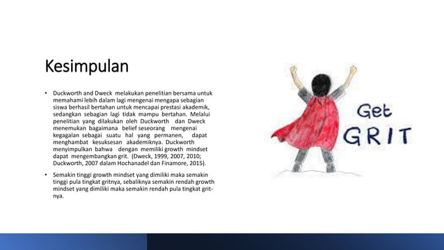 Modul 5 Growth Mindset and Grit dalam keterampilan Interpersonal | PDF
