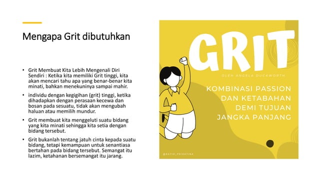 Modul 5 Growth Mindset and Grit dalam keterampilan Interpersonal | PDF
