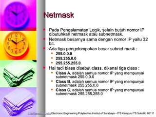 Modul 5 ip dan netmask | PPT