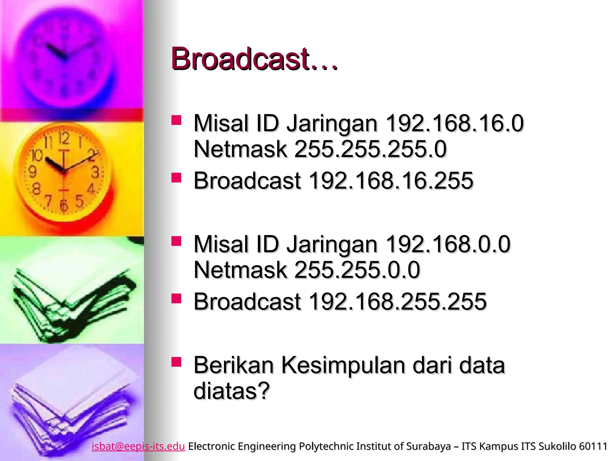 Modul 5 Ip Dan Netmask Jaringan Komputer Ppt