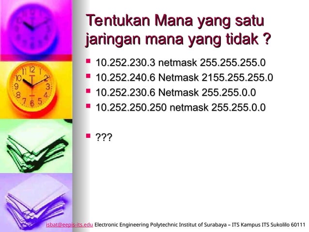 Modul 5 Ip Dan Netmask Jaringan Komputer Ppt