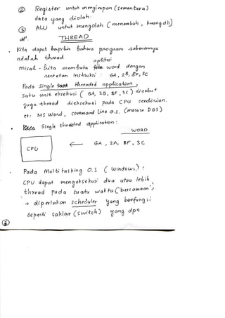Modul SO : Review Process Thread | PDF