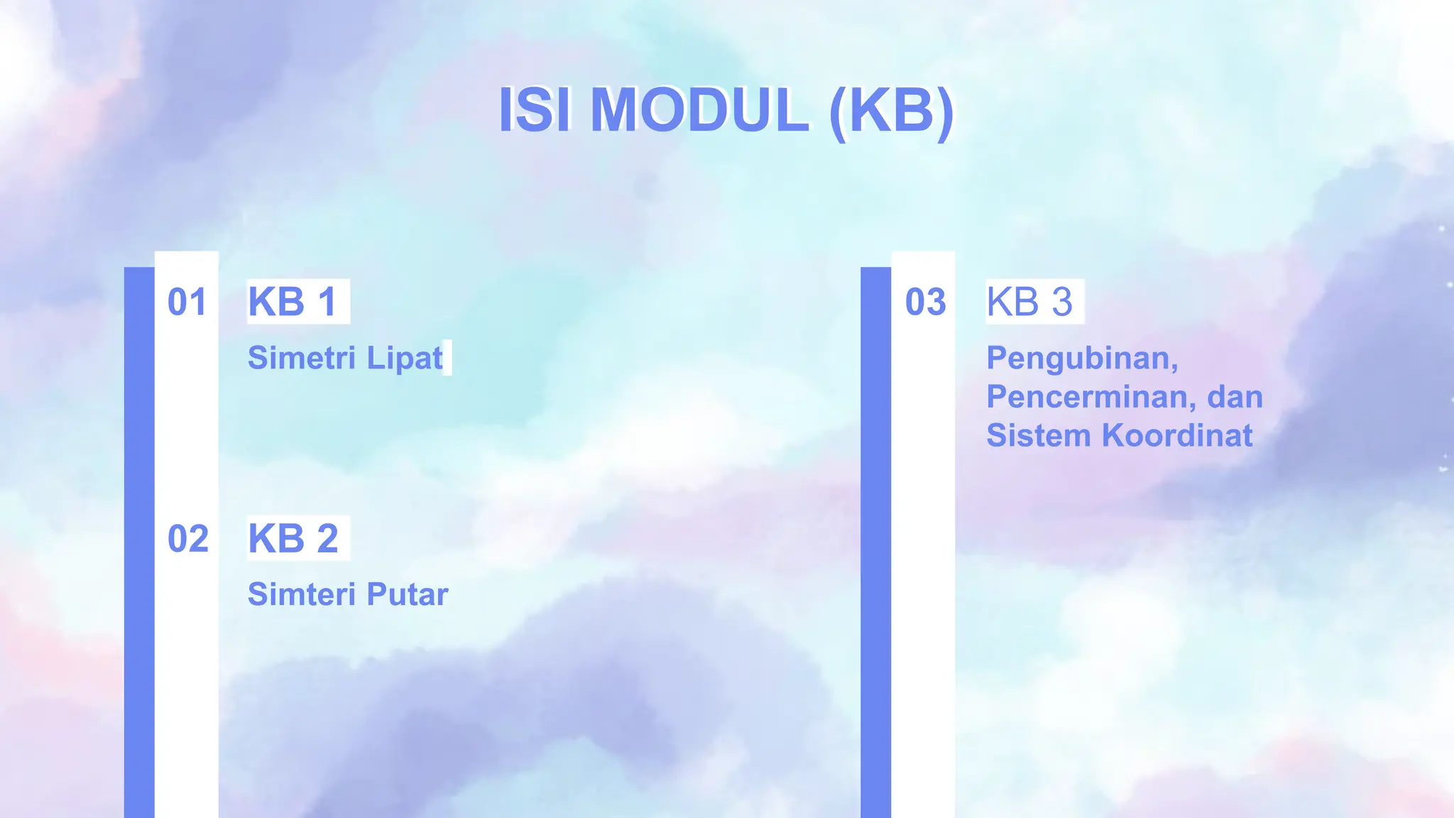 Modul 5 Simetri (simetri lipat, simetri putar) | PPTX