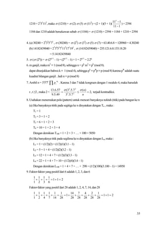 Modul 6 fungsi-fungsi multiplikatif | PDF