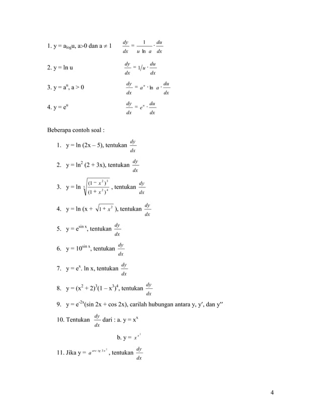 Modul 6 kalkulus ekst | DOC