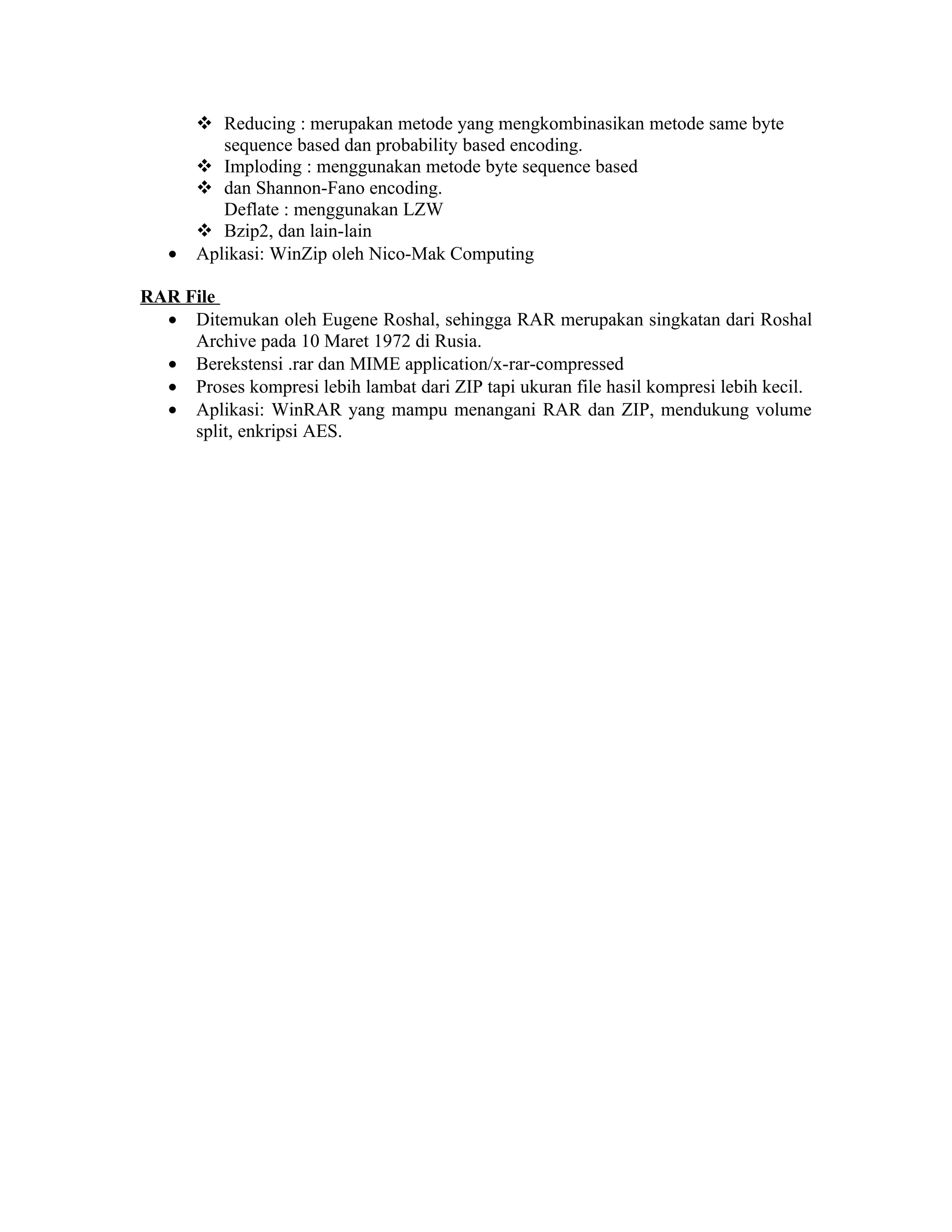 Modul 6 kompresi data dan teks | DOC