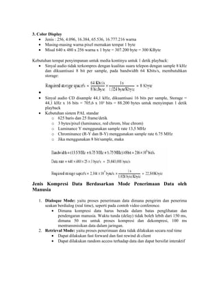 Modul 6 kompresi data dan teks | DOC