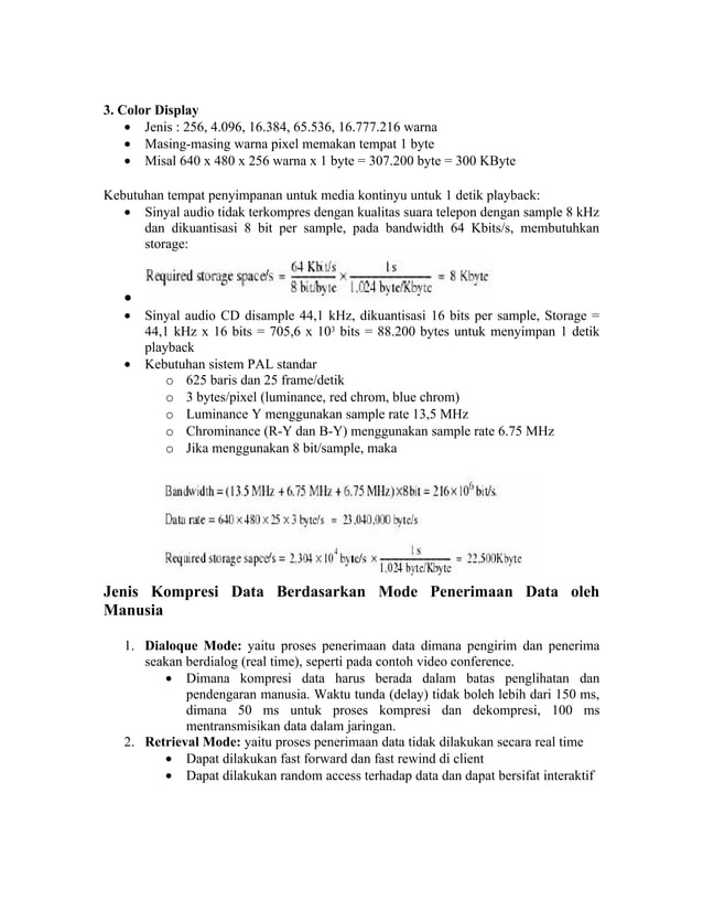 Modul 6 kompresi data dan teks | DOC