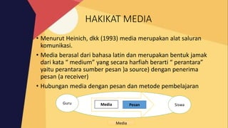 Modul 6 Media Pembelajaran Sebagai alat pembelajaran yang baik | PPTX