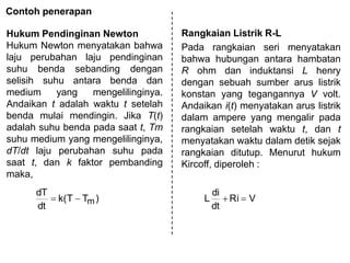 Penerapan Integral Tentu | PPTX
