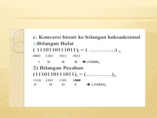 Modul 6 (sistem bilangan & kode) | PPT