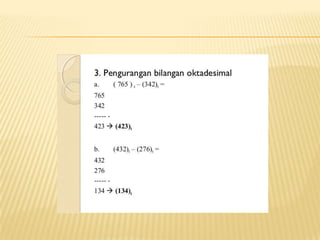 Modul 6 (sistem bilangan & kode) | PPT