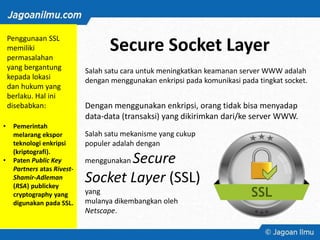 Modul 7 - Keamanan Jaringan Komputer | PPT