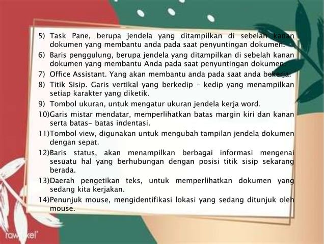 Materi Pembelajaran Tentang Kegiatan Belajar Microsoft Office | PPTX Materi Pembelajaran Tentang Kegiatan Belajar Microsoft Office | PPTX