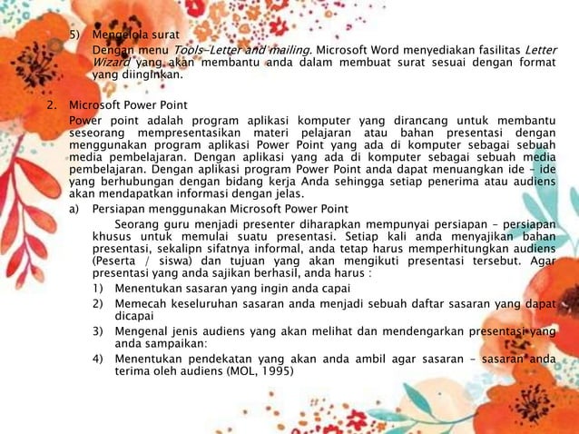 Materi Pembelajaran Tentang Kegiatan Belajar Microsoft Office | PPTX Materi Pembelajaran Tentang Kegiatan Belajar Microsoft Office | PPTX