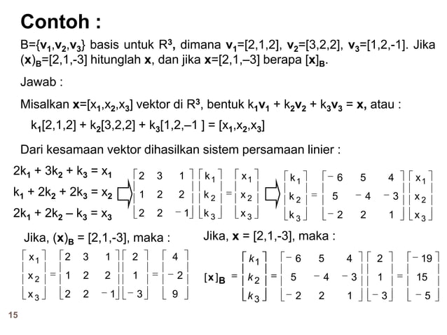 Modul 7 basis dan dimensi | PPTX
