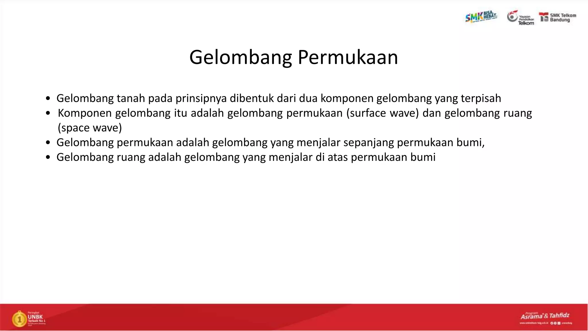 Modul 7 propagasi gelombang radio | PPTX