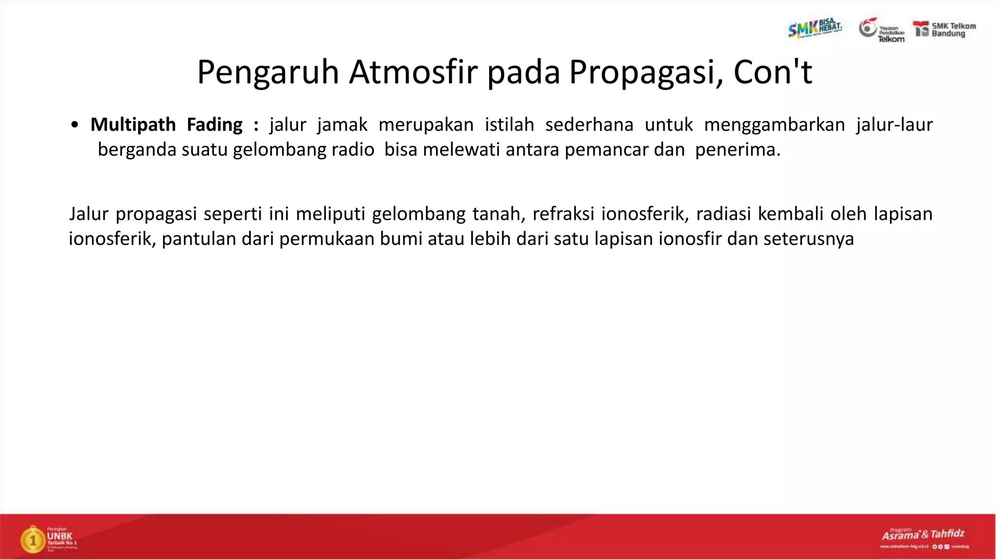 Modul 7 propagasi gelombang radio | PPTX