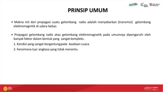 Modul 7 propagasi gelombang radio | PPTX
