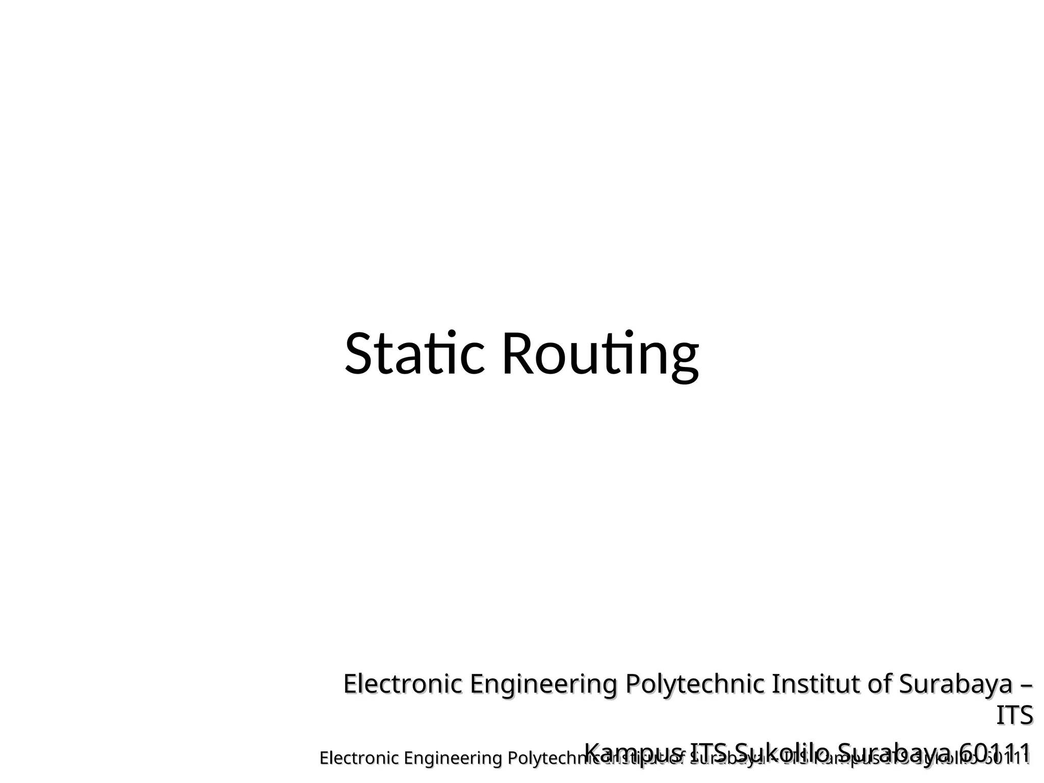 Modul 7 Routingppt Materi Tentang Routing Ppt