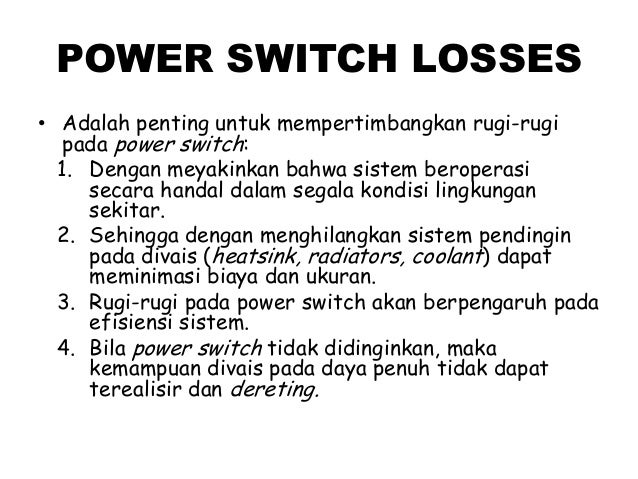Hard And Soft Switching Of Power Semiconductor