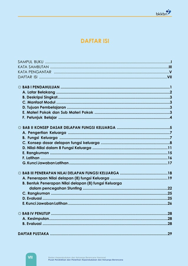 Modul 8 fungsi keluarga bkkbn rev4 | PDF