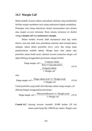 Perdagangan Margin (Matematika Keuangan) | PDF