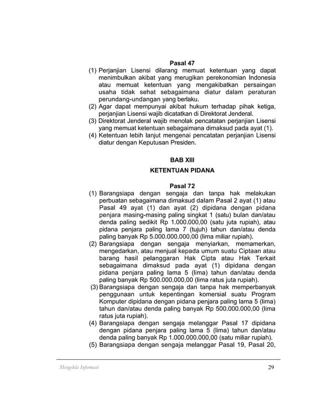 Modul 9 Pengelolaan Informasi | DOC