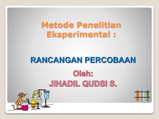 Modul 9 Rancangan Percobaan.ppt