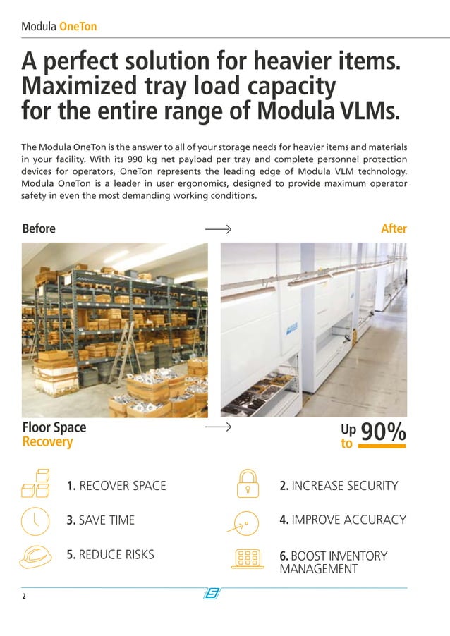 Modula 1-ton-Vertical Lift Machines | PDF