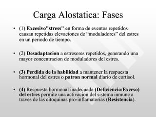 Modulacion del estrés crónico en el proceso de enfermedad manolete ...
