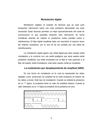 Modulacion digital | DOCX