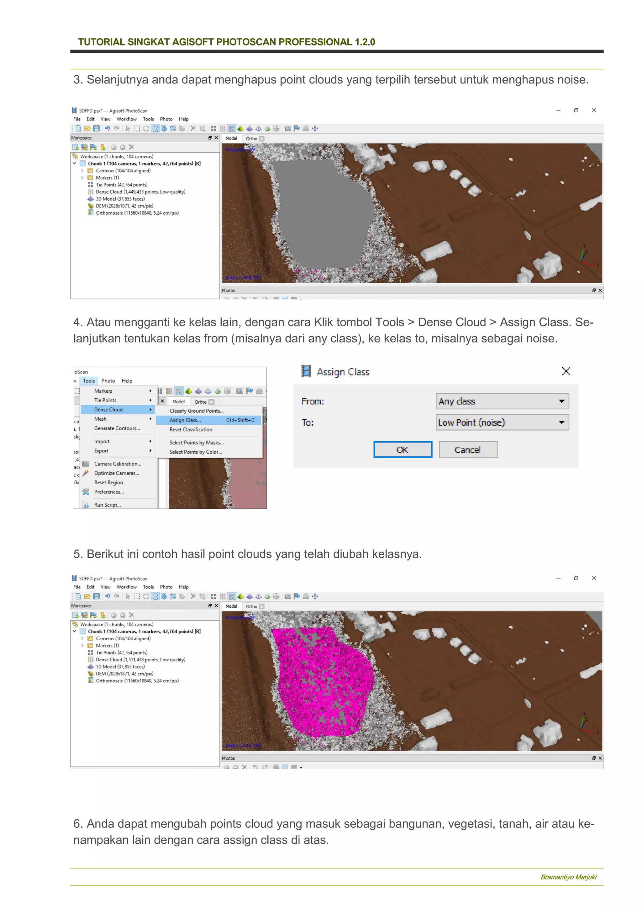 Modul Agisoft Photoscan Tingkat Lanjut | PDF
