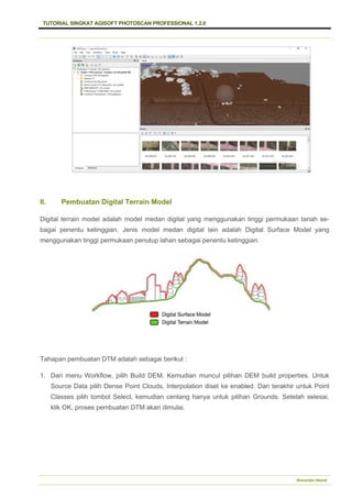 Modul Agisoft Photoscan Tingkat Lanjut | PDF