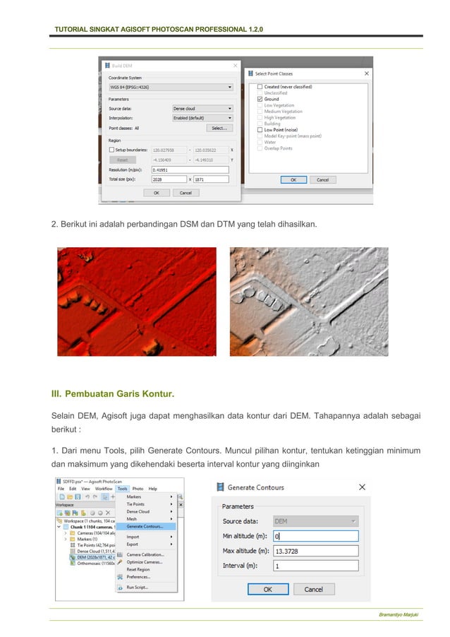 Modul Agisoft Photoscan Tingkat Lanjut | PDF