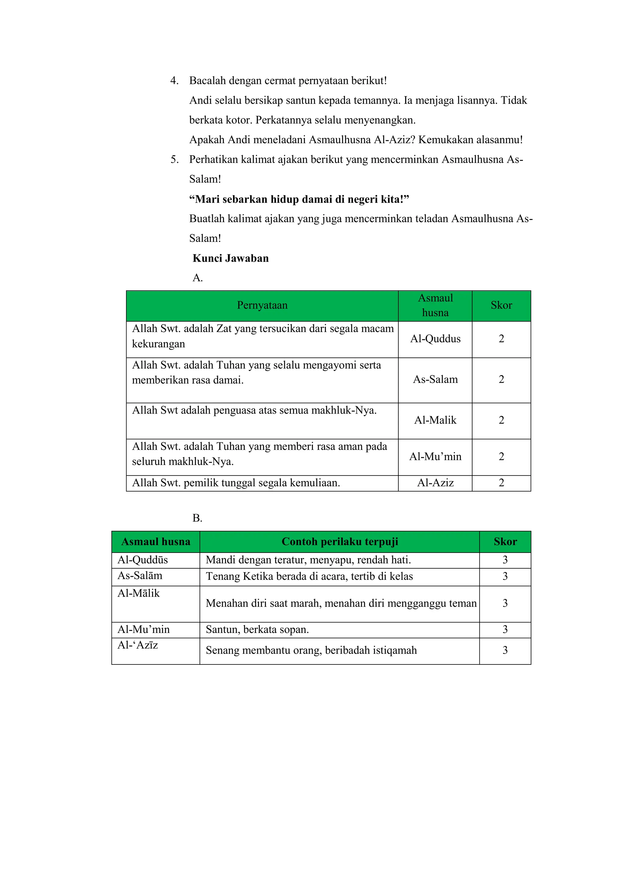 MODUL AJAR PAI ASMAUL HUSNA KELAS 9 .pdf