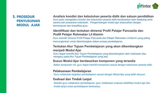 Pengembangan Modul Ajar dalam Implementasi Kurikulum Merdeka.pptx