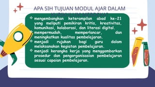 MODUL AJAR DALAM KURIKULUM MERDEKA .pptx