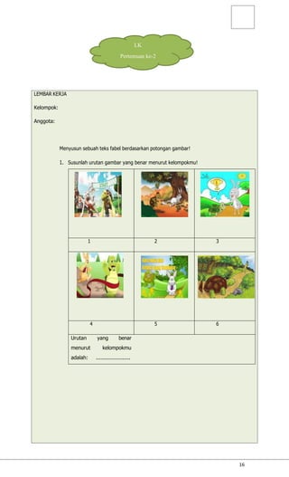 Modul Ajar - Bab 6_Menulis Teks Fabel - Asnah Panjaitan.docx