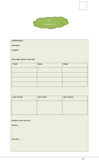 Modul Ajar - Bab 6_Menulis Teks Fabel - Asnah Panjaitan.docx