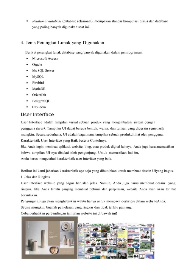 Modul Ajar Basis Data | PDF