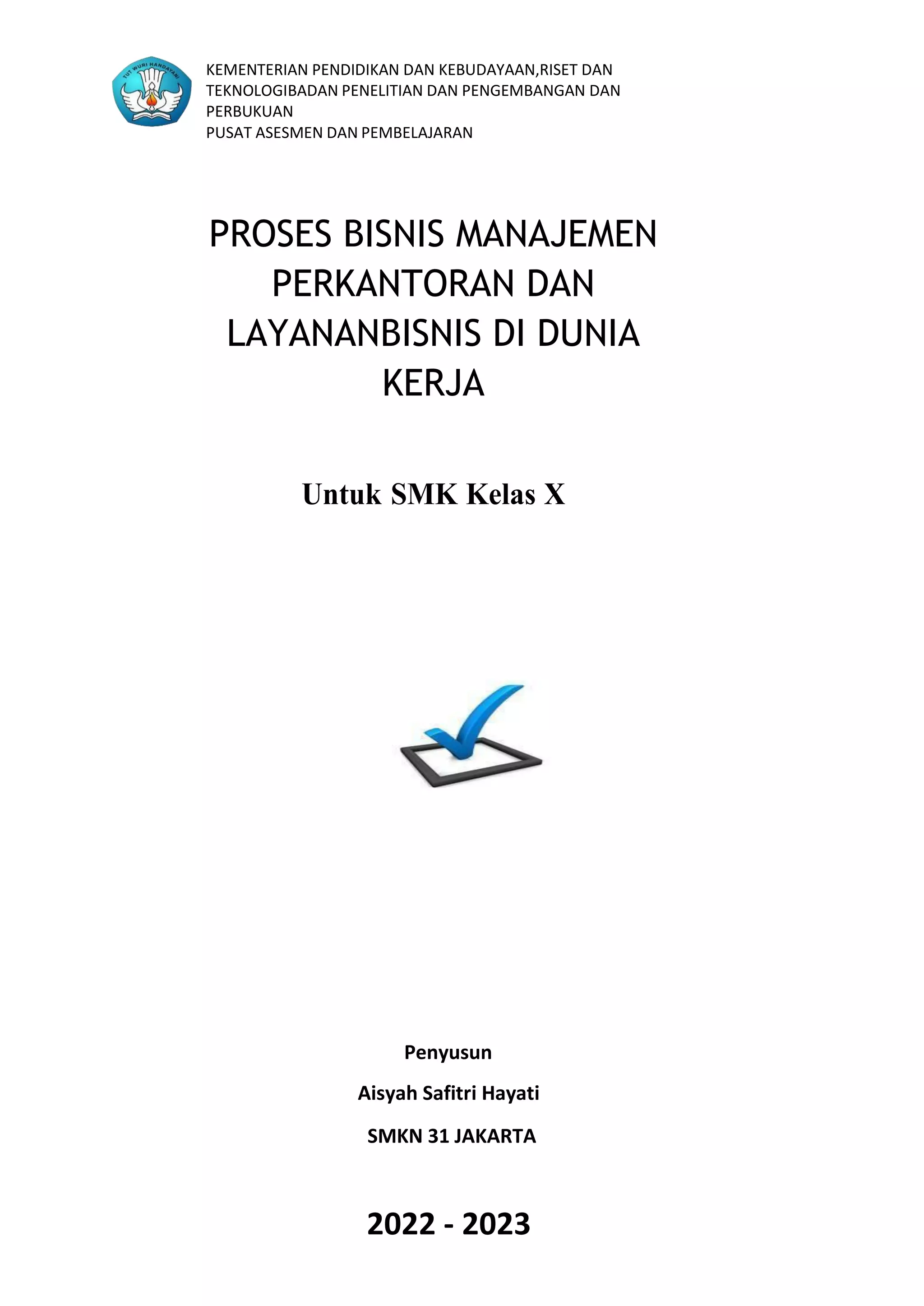 MODUL AJAR 1 DASAR DASAR MANAJEMEN PERKANTORAN DAN LAYANAN BISNIS.pdf